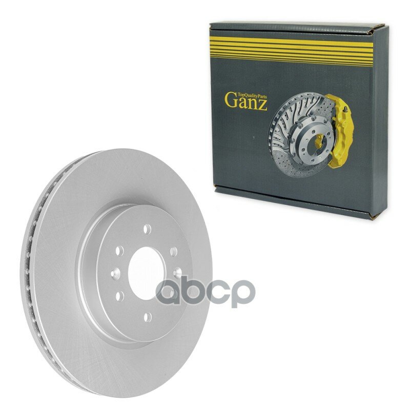 Диск тормозной передний с покрытием KIA MOHAVE 09-> GANZ GIJ06272 GANZ арт. GIJ06272