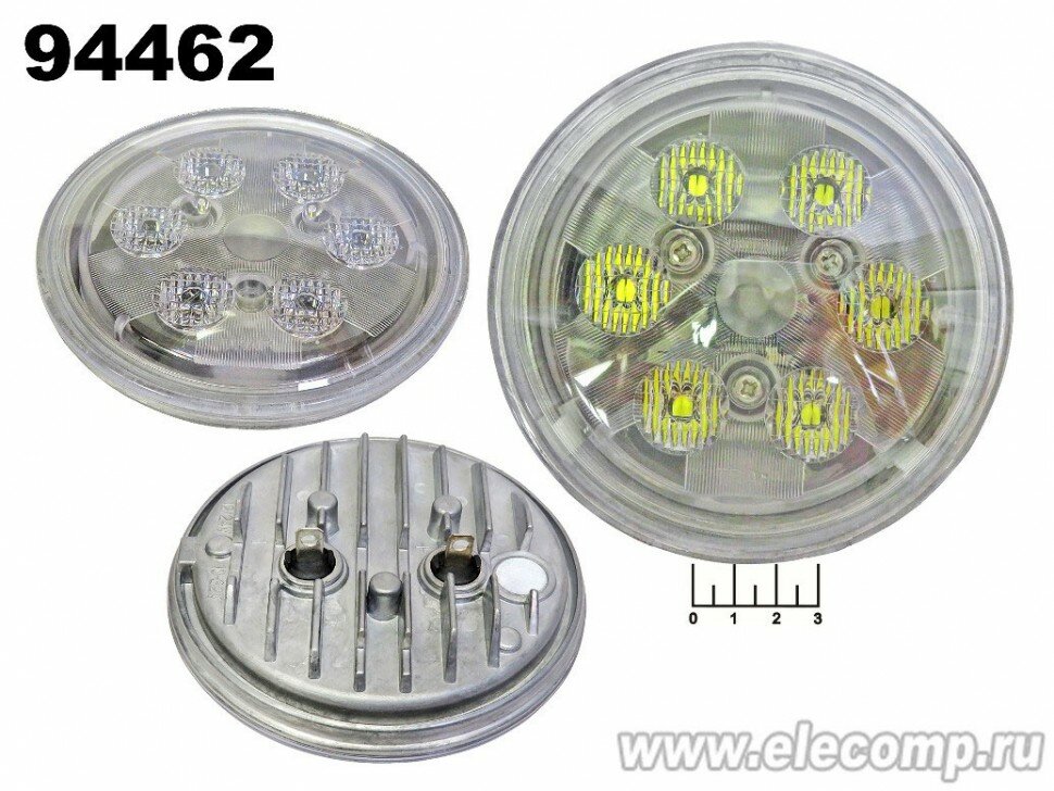 Лампа светодиодная 10-32V 15W 4000K белый PAR36 IP67 LD5181T