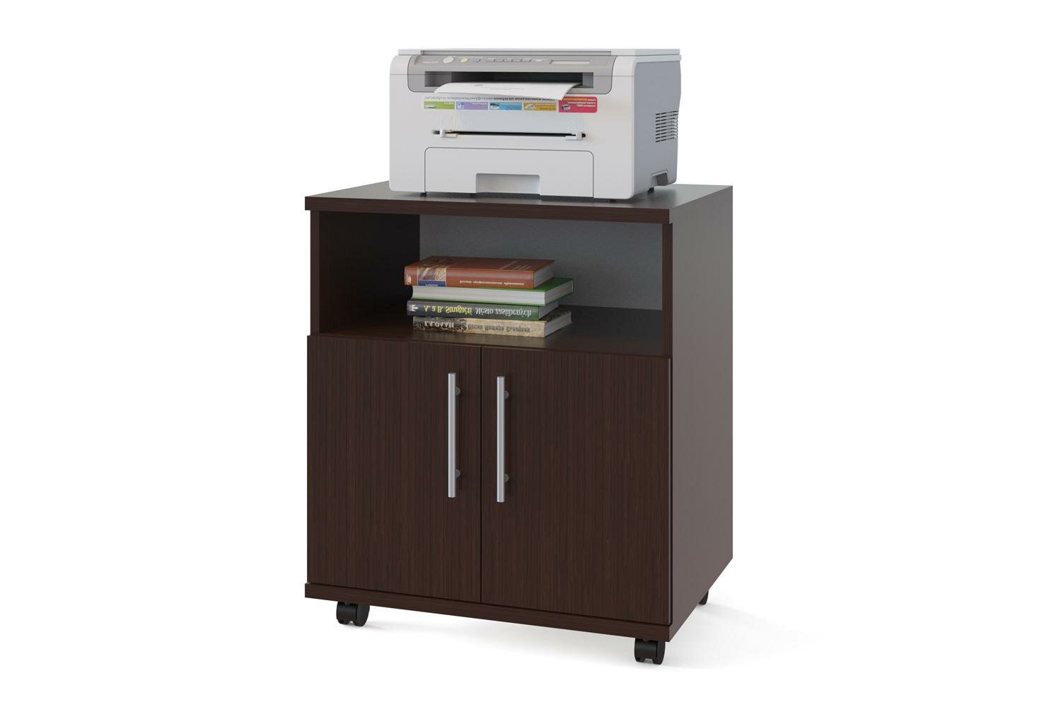 Тумба напольная Hoff КТ-11, 60х69,4х44,6 см, с открытой полкой, цвет венге