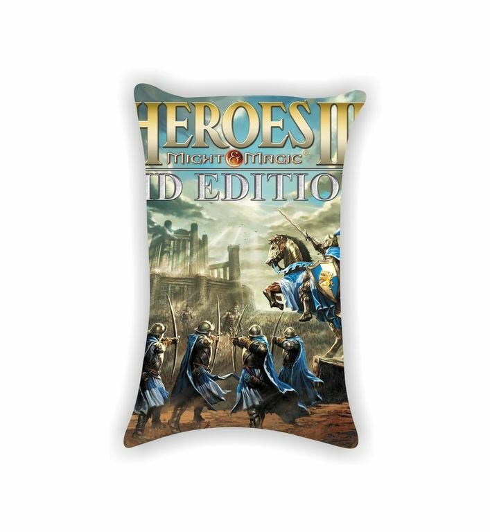 Подушка Герои меча и магии, Heroes of Might and Magic №6, Картинка с двух сторон