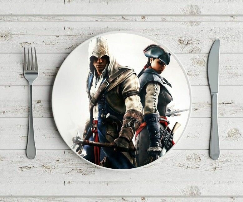 Тарелка Ассасин Крид, Assassin's Creed №7