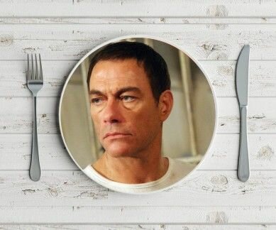 Тарелка Jean-Claude Van Damme, Жан-Клод Ван Дамм №9