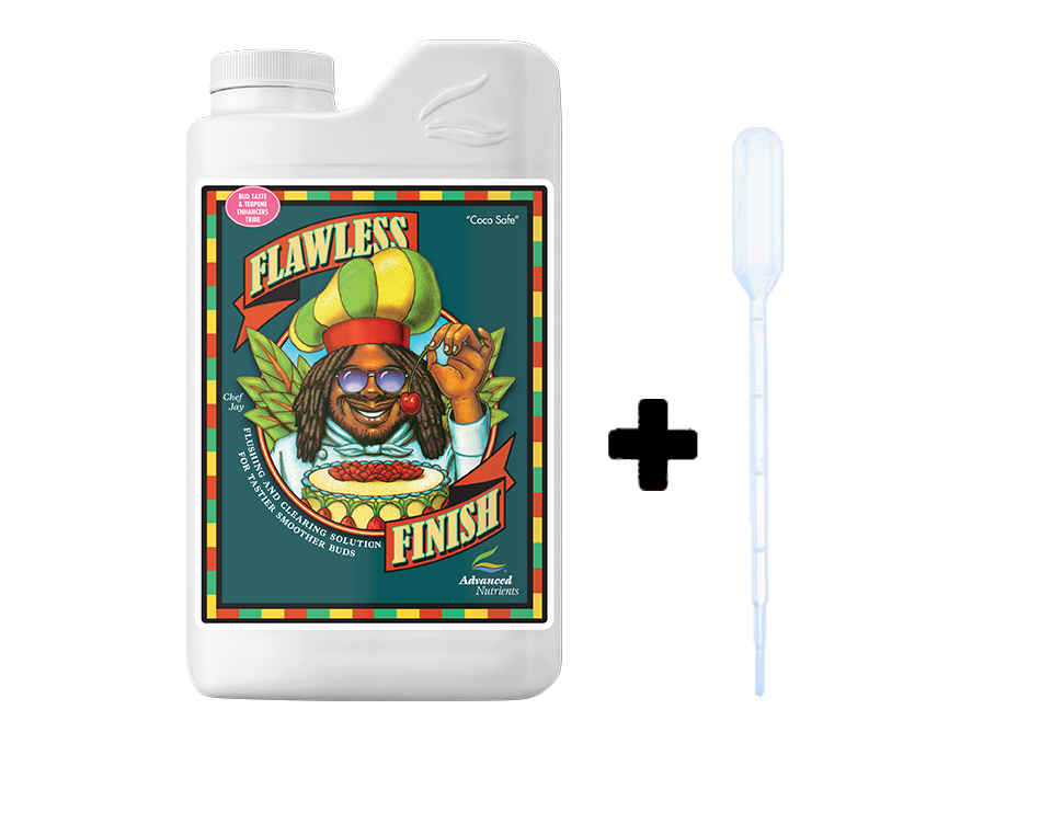 Advanced Nutrients Flawless Finish 1л + пипетка-дозатор, удобрение для растений, добавка для выведения солей