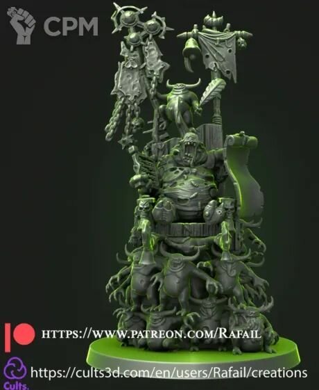 Warhammer Nurgle Epidemius/Нургл Эпидемий