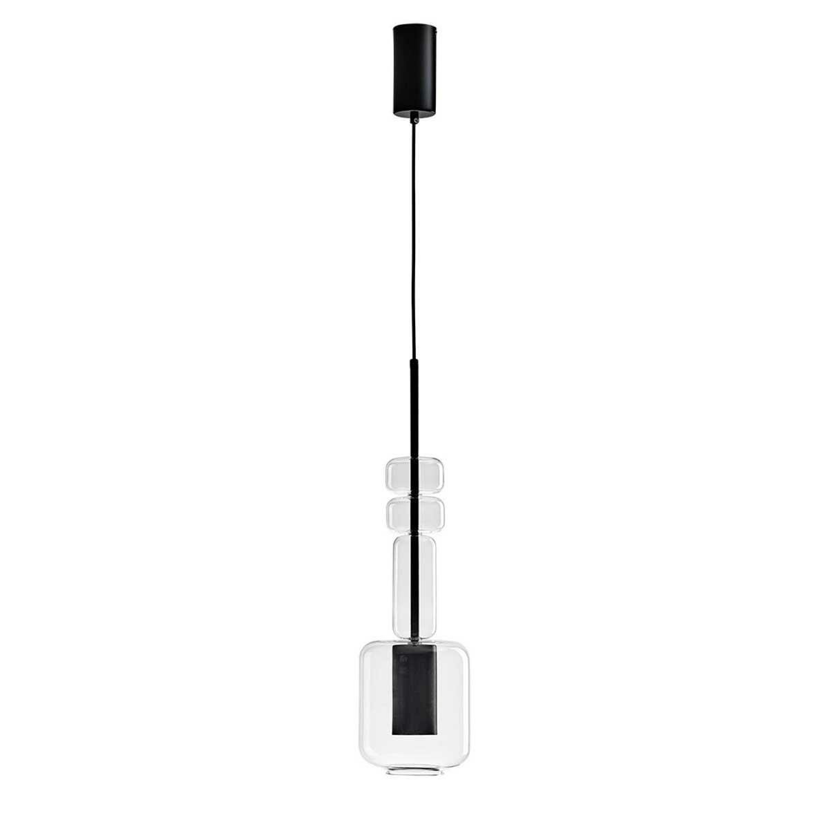 Светильник Lumion Verona 6503/1A GU10 50W, черный, металл, стекло, Италия