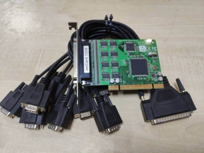 Контроллер JetCard 1208 PCI 8-port RS-232