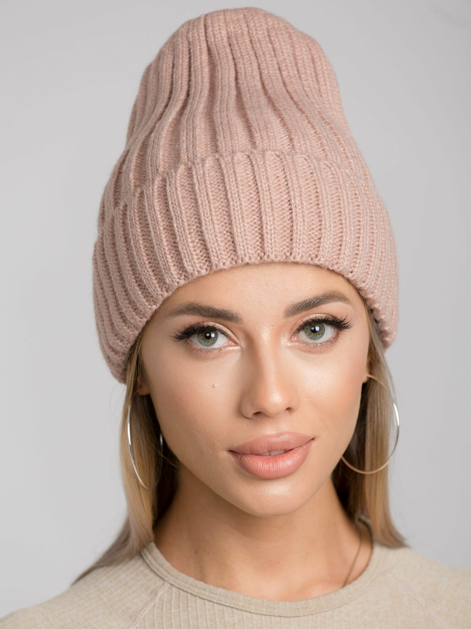 Шапка-бини Осень-зима 2023 для женщин