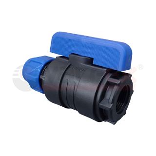 Кран шаровой ПНД VALFEX 20х 1/2" ВР (10/50) 1210012520012