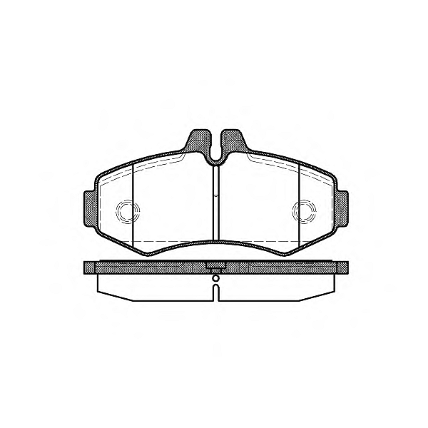 REMSA 0701.00 (0004214110 / 0034200120 / 0034205420) 701 00 колодки дисковые перед. \mb Vito (Вито) 2.0i / 2.3i / 2.2cdi / 2.3d