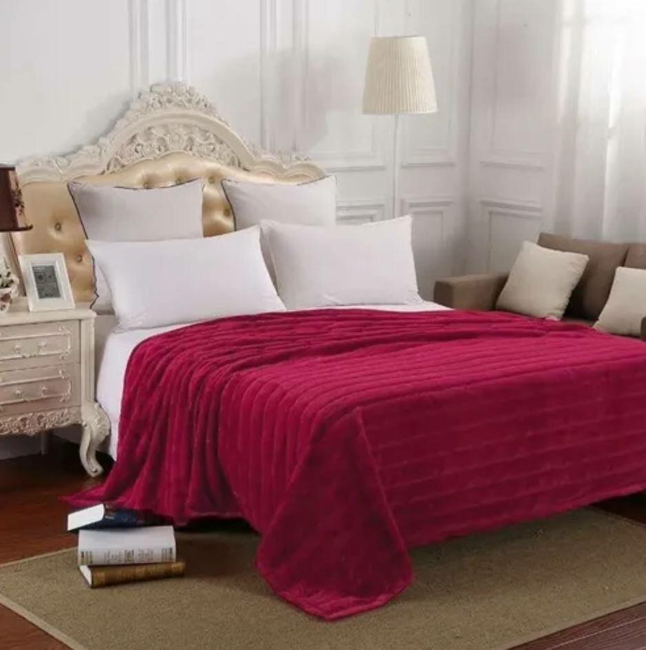 Плед "Кролик" 200х220 см - Красный