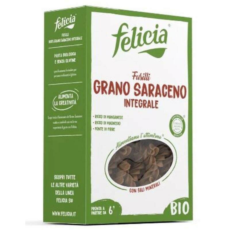 Фузилли из гречихи региона Апулия безглютеновые (felicia) БИО MOLINO ANDRIANI 250 г