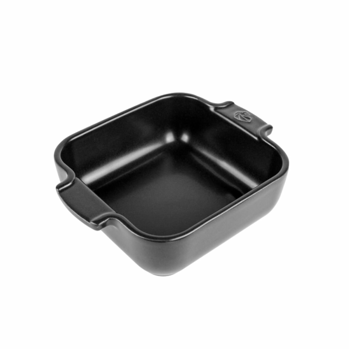 Форма для запекания керамическая квадратная PEUGEOT Appolia Satin Black, 18 см, 660 мл, черная