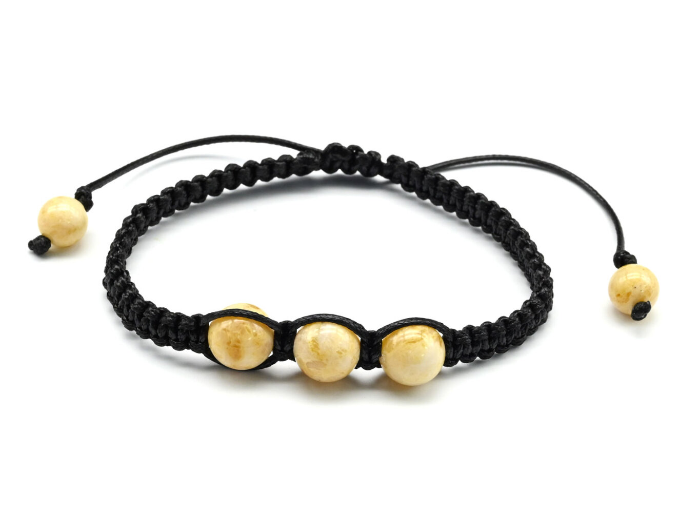 Браслет, янтарь