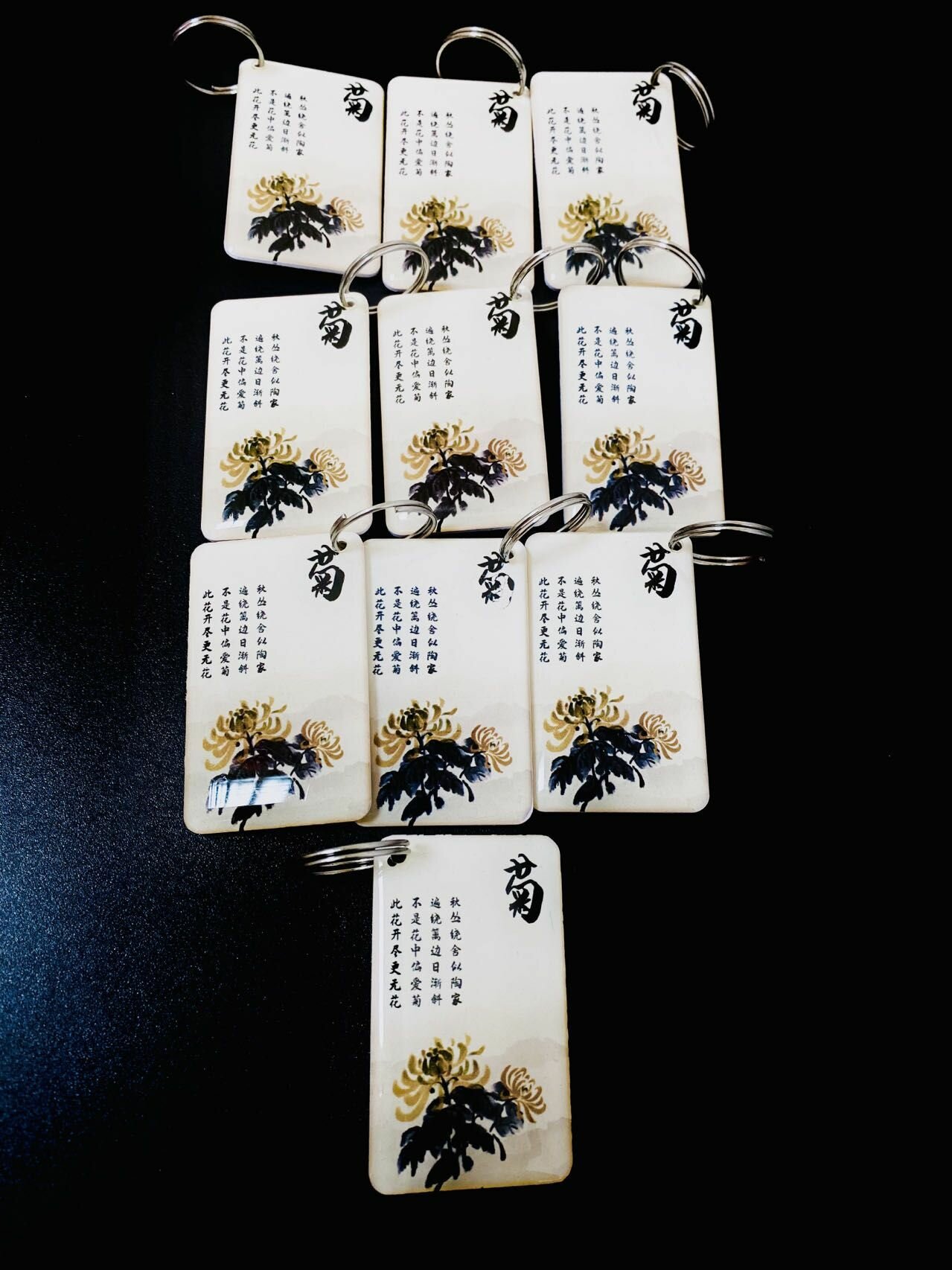 Прокси RFID Т5577 125Khz Бесконтактный Хризантема 10 шт