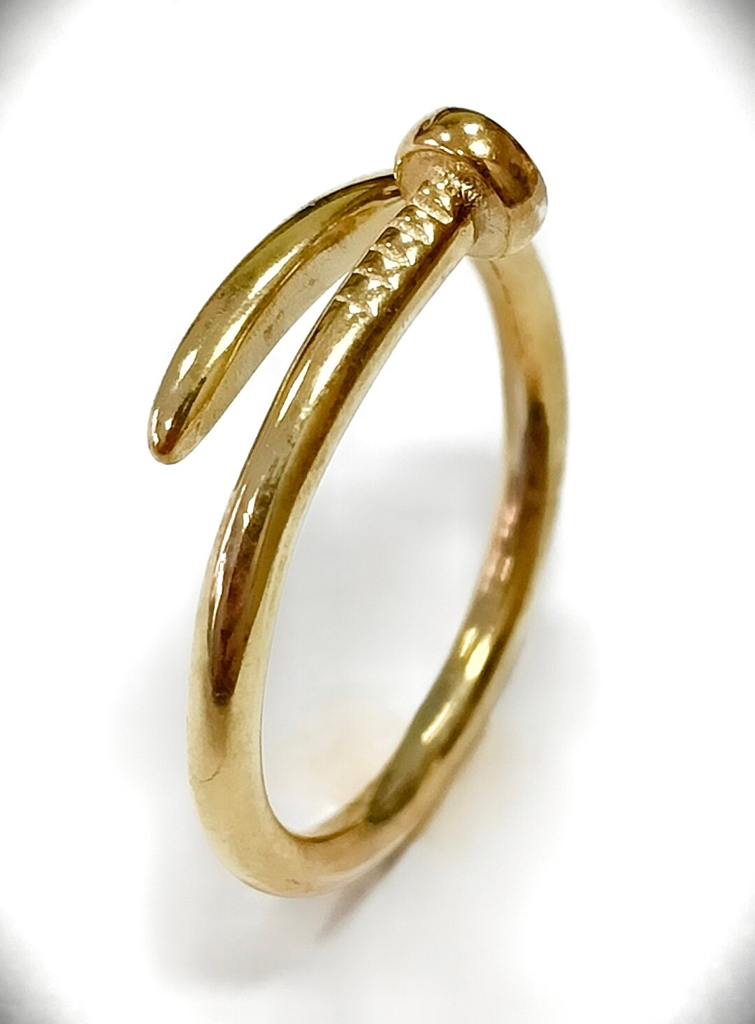 Кольцо, серебро, 925 проба, золочение