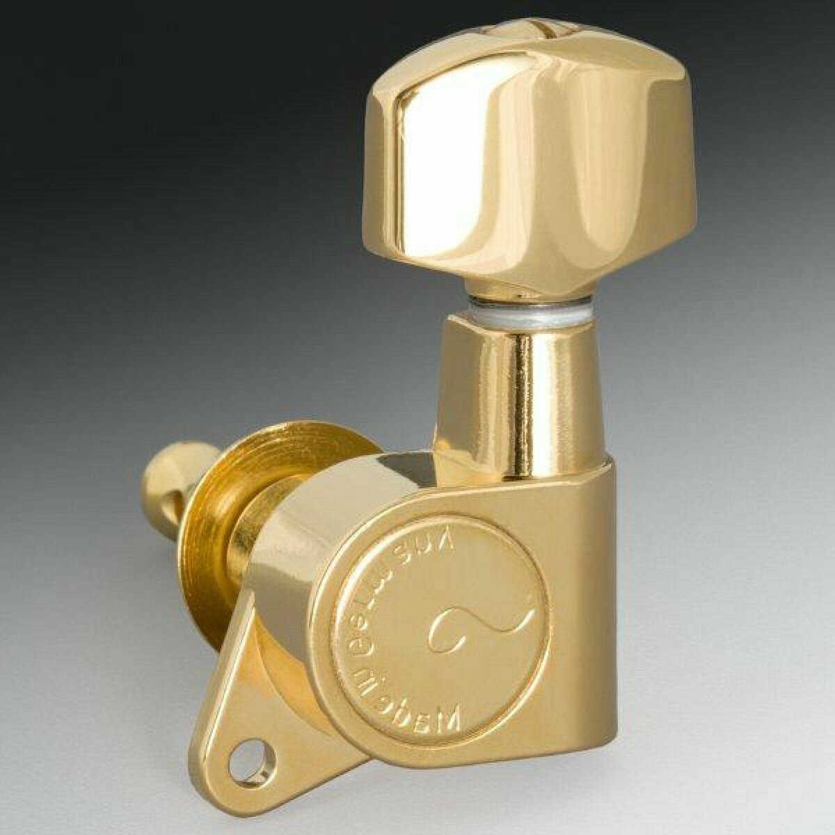 Колок Schaller M6 (Bracket 135) правый, Золото (10020571)