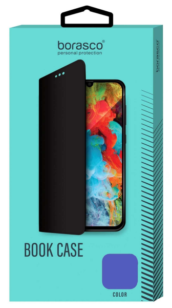 Чехол-книжка Borasco Book Case для Tecno Pova 6/6 Pro Синий