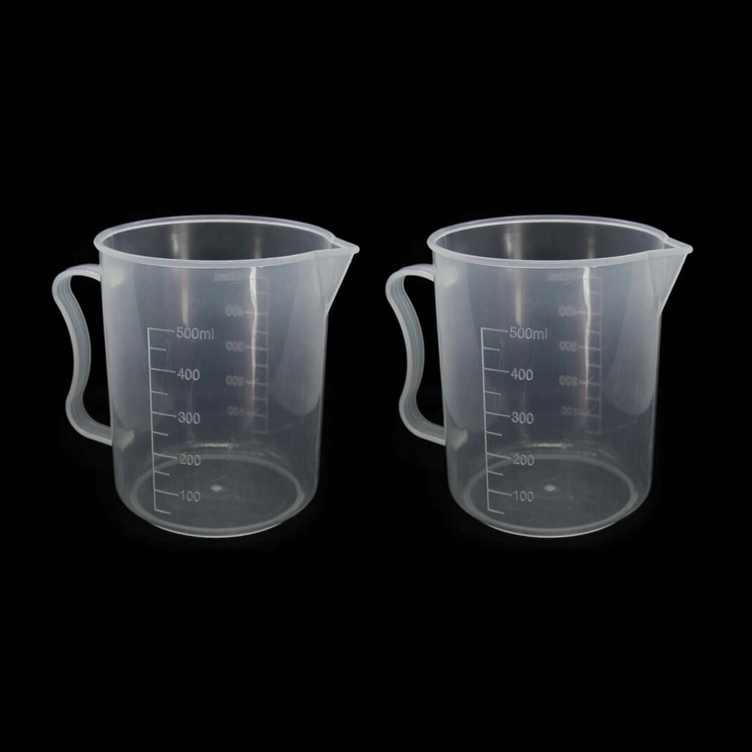 Мерный стакан пластиковый, 0,5 литра (2 шт.)