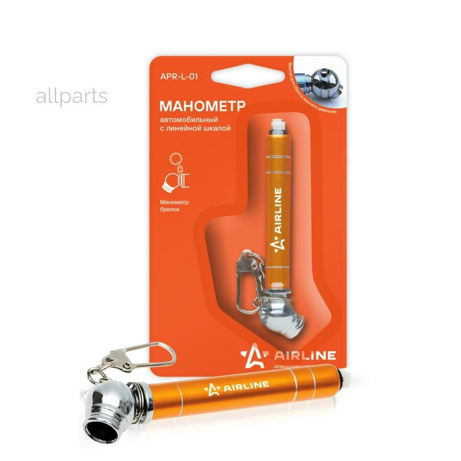 AIRLINE APR-L-01 Манометр c линейной шкалой 3,5 АТМ AIRLINE APR-L-01