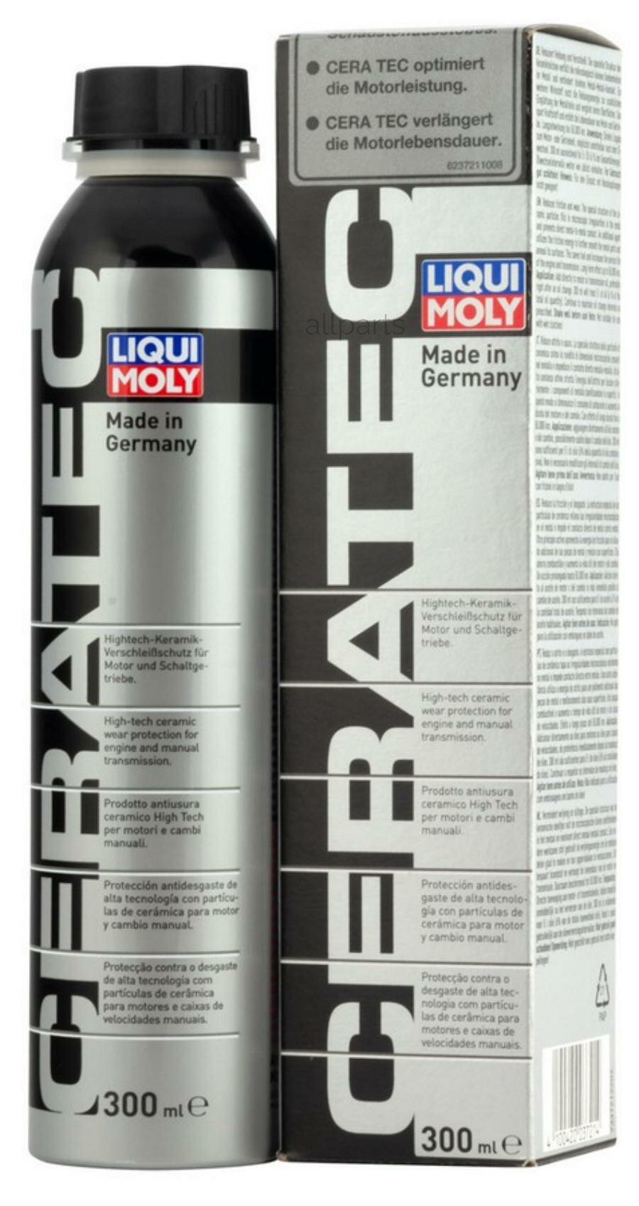 LIQUI MOLY 3721 Присадка в масло на основе керамики 0,3L