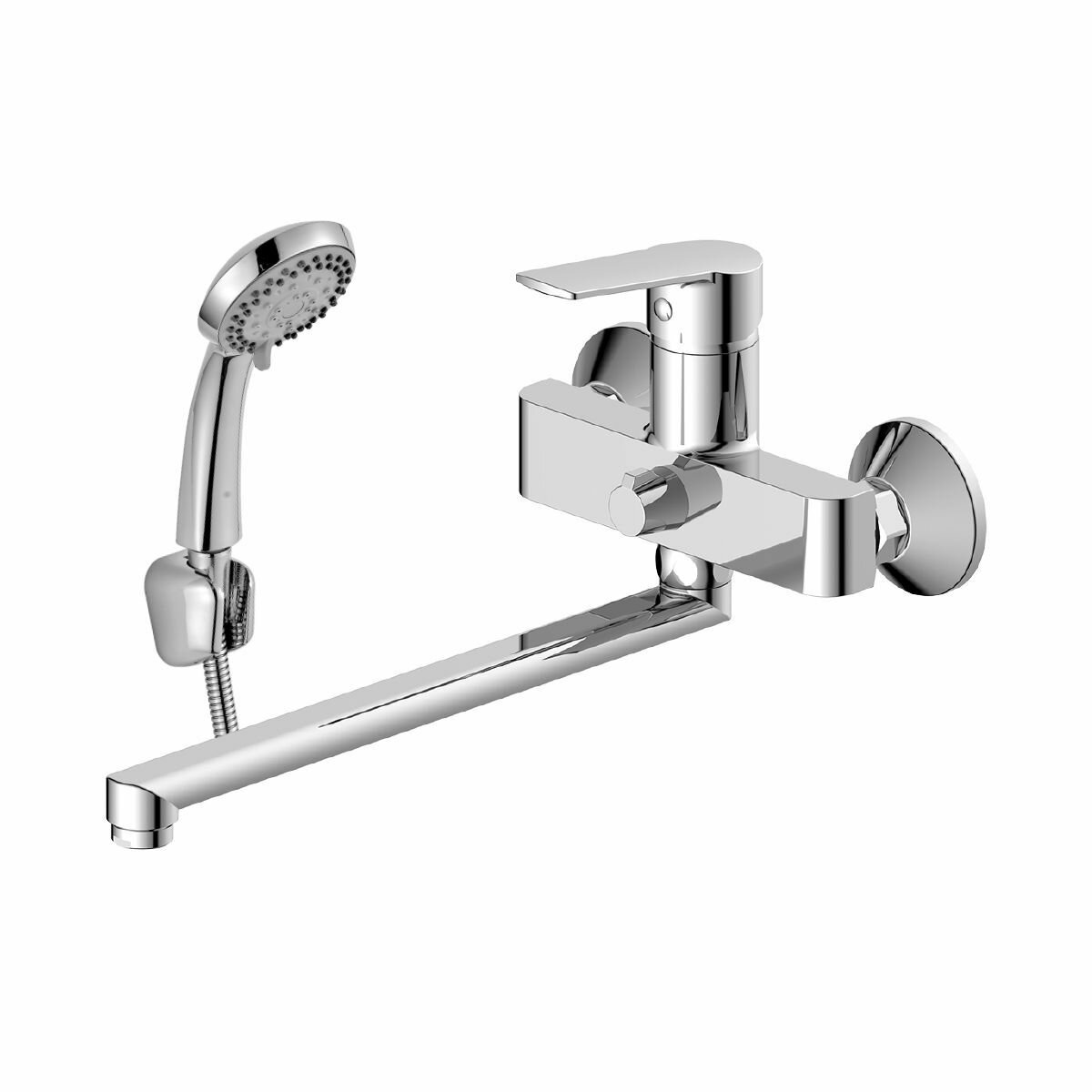 Одноручный смеситель для ванны Decoroom универсальный DR22043