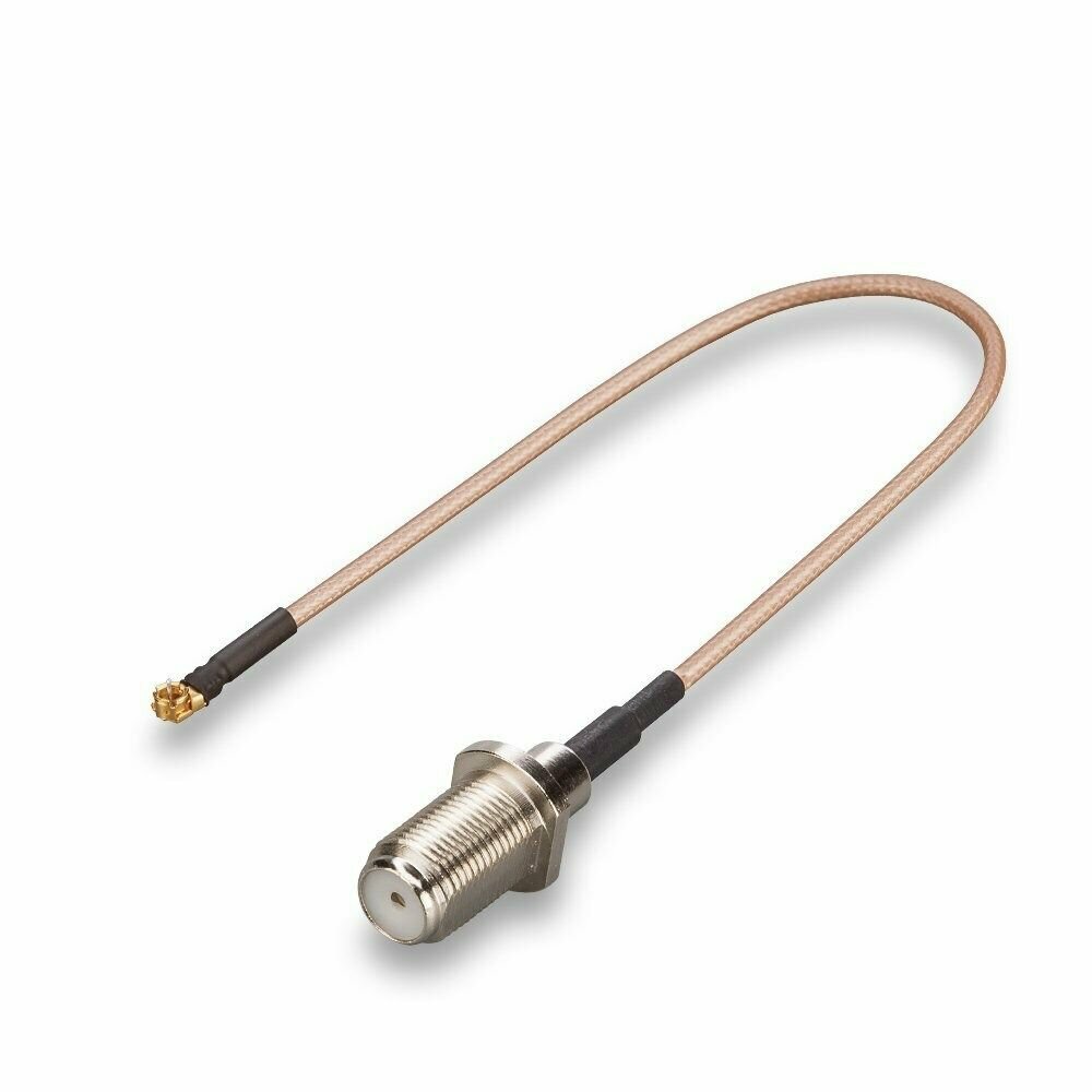 Адаптер для модема (пигтейл) MS156(DIY IPX)-F(female) кабель RG178 15см.