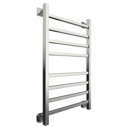 Полотенцесушитель водяной Двин (Dveen) L plaza 80х50 см, К1 квадрат полированный хром