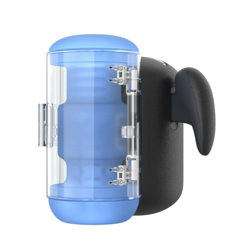 Инновационный мастурбатор «Black Knight» с функциями пенетрации, вибрации и нагрева