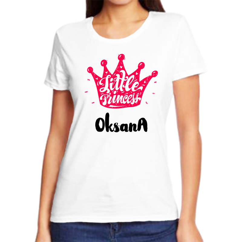 Футболка little princess оксана