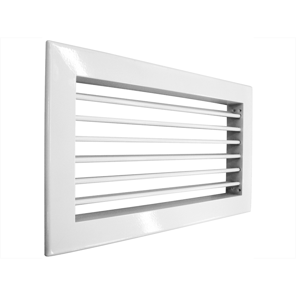 Решетка однорядная алюминиевая RAG 1000х150