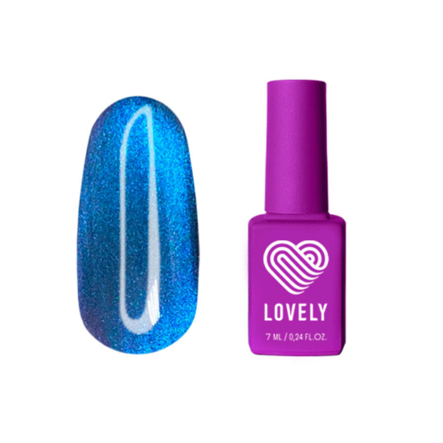 Гель-лак Lovely, Fire Cat №05 - Сине-фиолетовый