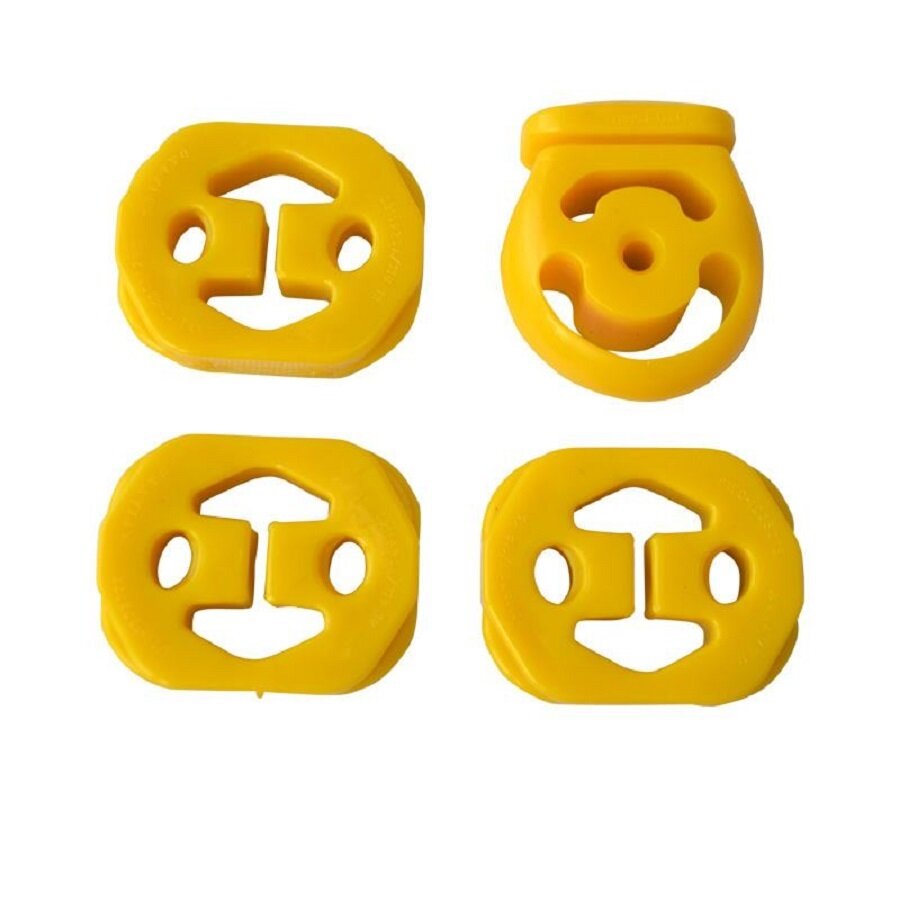 Крепление глушителя лада Приора (4шт) желтый