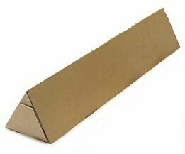 Короб-тубус 450х140х140 мм треуг. бурый (100 шт)
