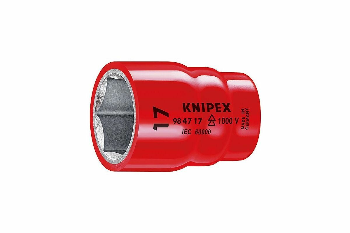 Головка торцевая 1/2" 18 мм 6-гран. до 1000 В KNIPEX