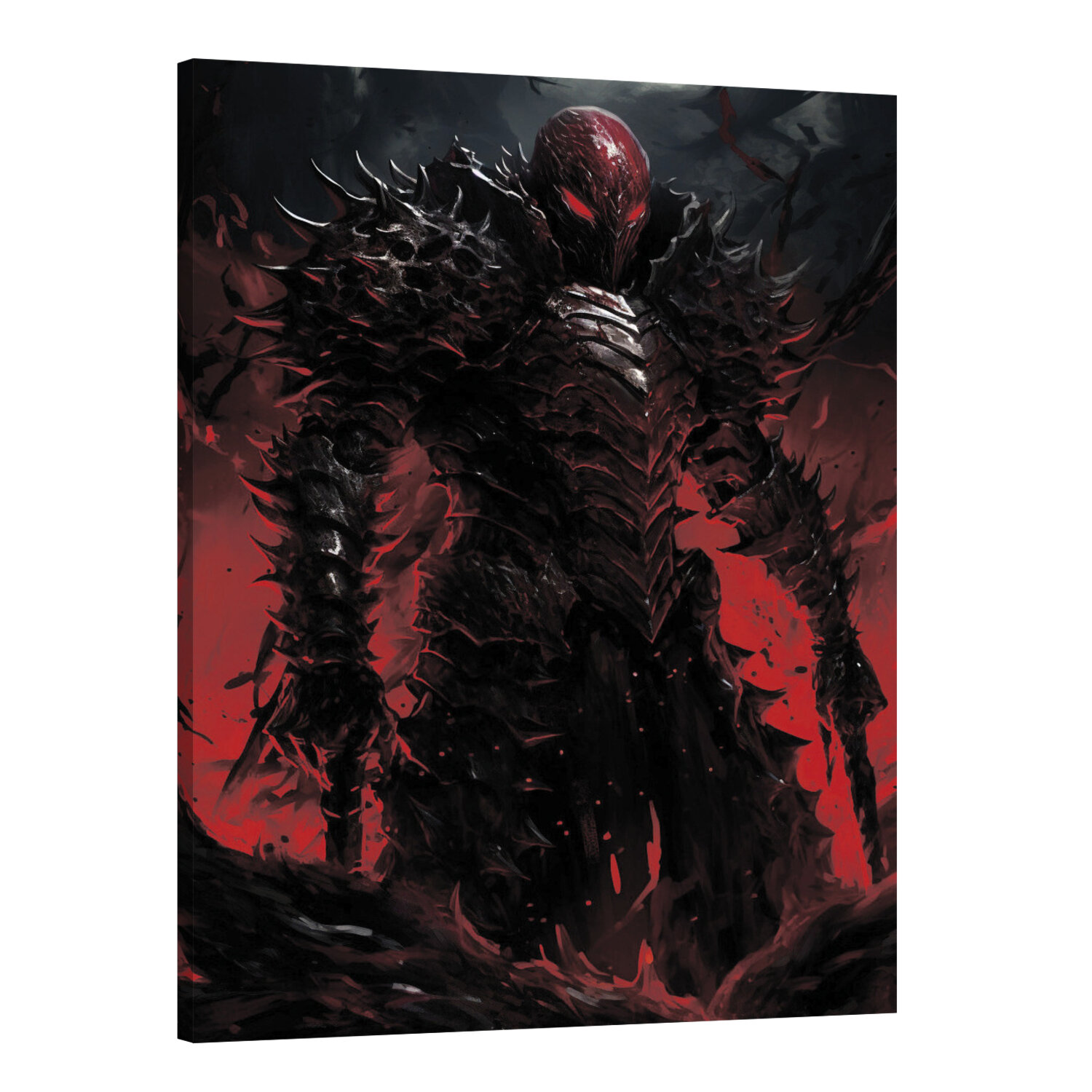 Интерьерная картина 50х70 "Берсерк: Крик безумия"