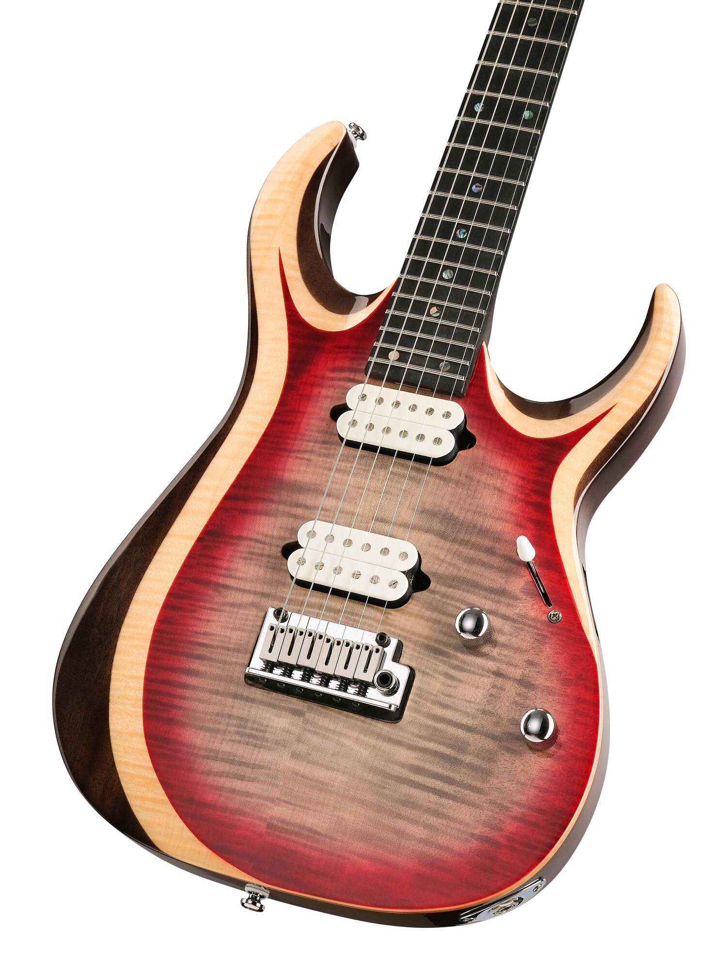 X700-Duality-II-LVB X Series Электрогитара, красная, с чехлом, Cort