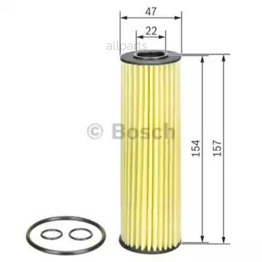 BOSCH F026407132 фильтр масляный
