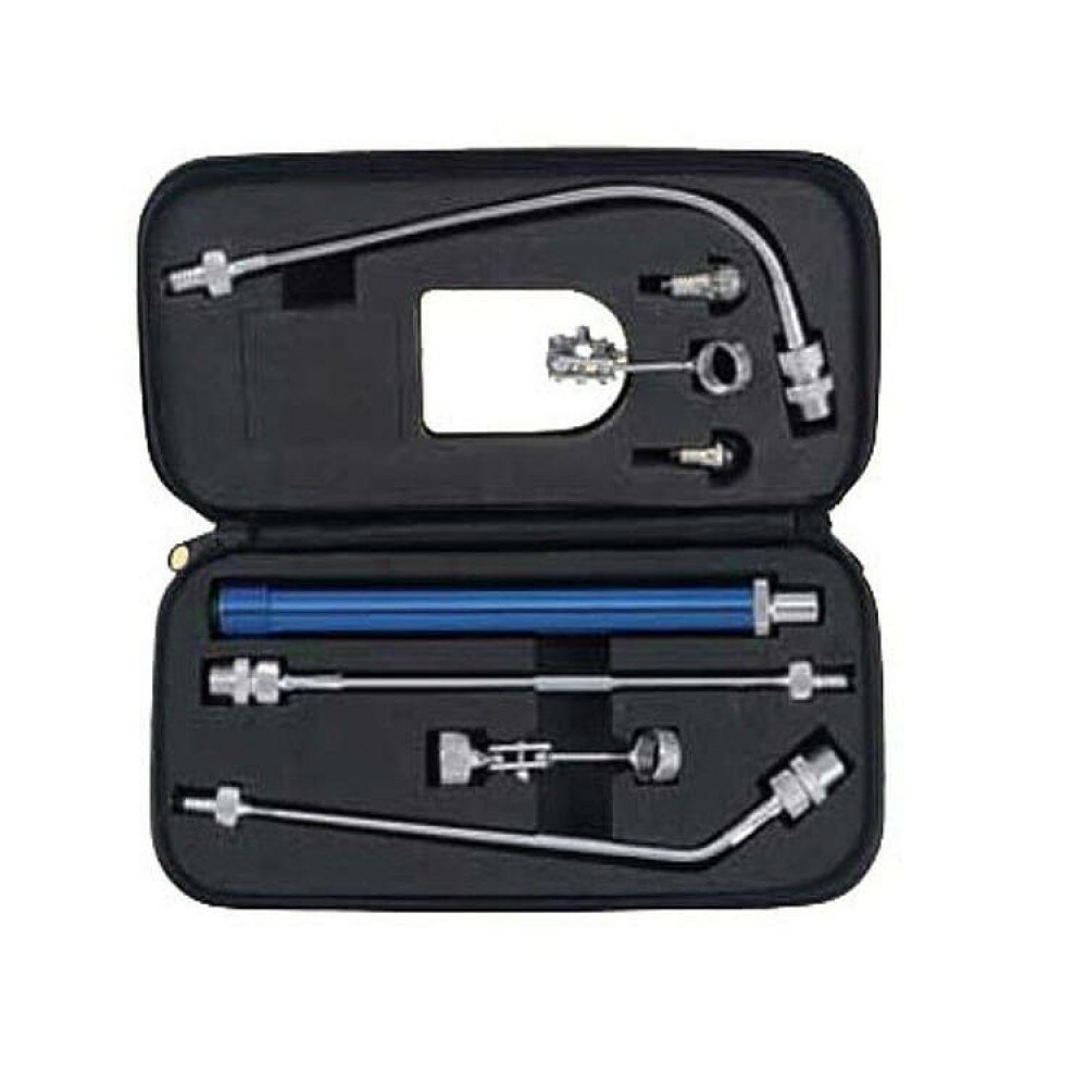 F-617A FORCE Набор с зеркалом, магнитными удлинителями, подсветкой, 8 пр.