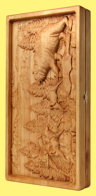 Нарды Охота на медведя (массив бука)