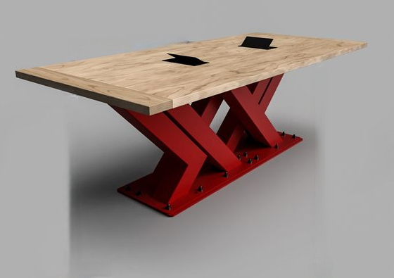 Конференц-стол для переговоров, промышленный дизайн Чарни, 220*120 см