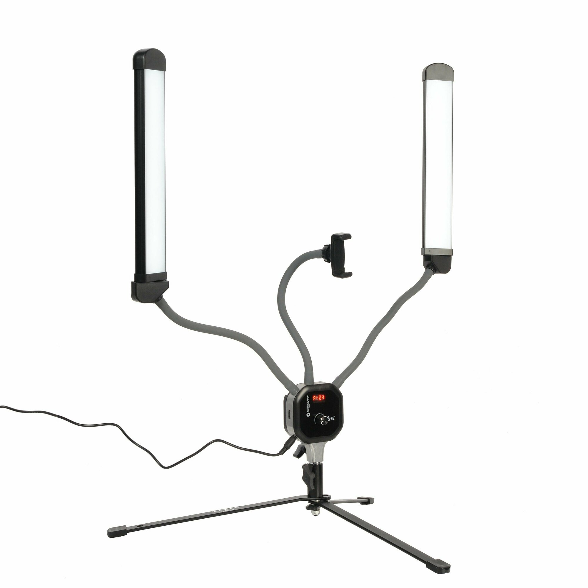 Осветитель свет для съемки Falcon Eyes BloggerKit с держателем для телефона для фото/видео, селфи