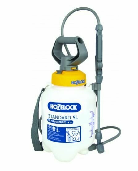 Опрыскиватель HoZelock 4230 5,0л напорный (плечевой ремень в к-те)