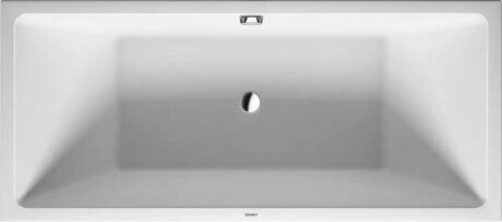 Акриловая ванна Duravit Vero Air 700418000000000 180x80 см, отдельностоящая, белый