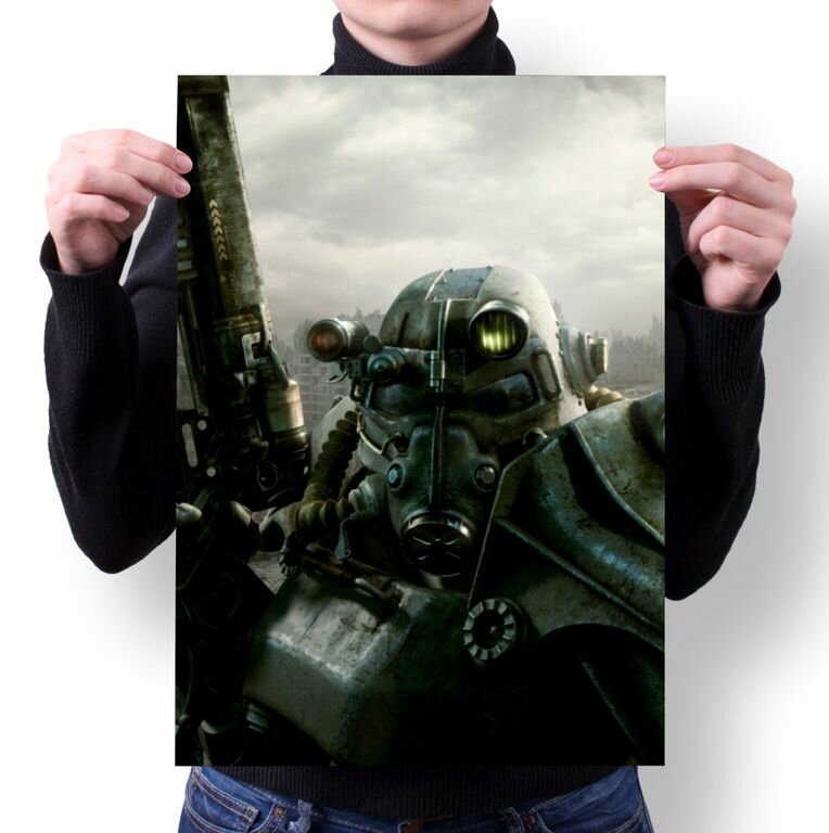 Плакат Fallout, Фоллаут №11, А4