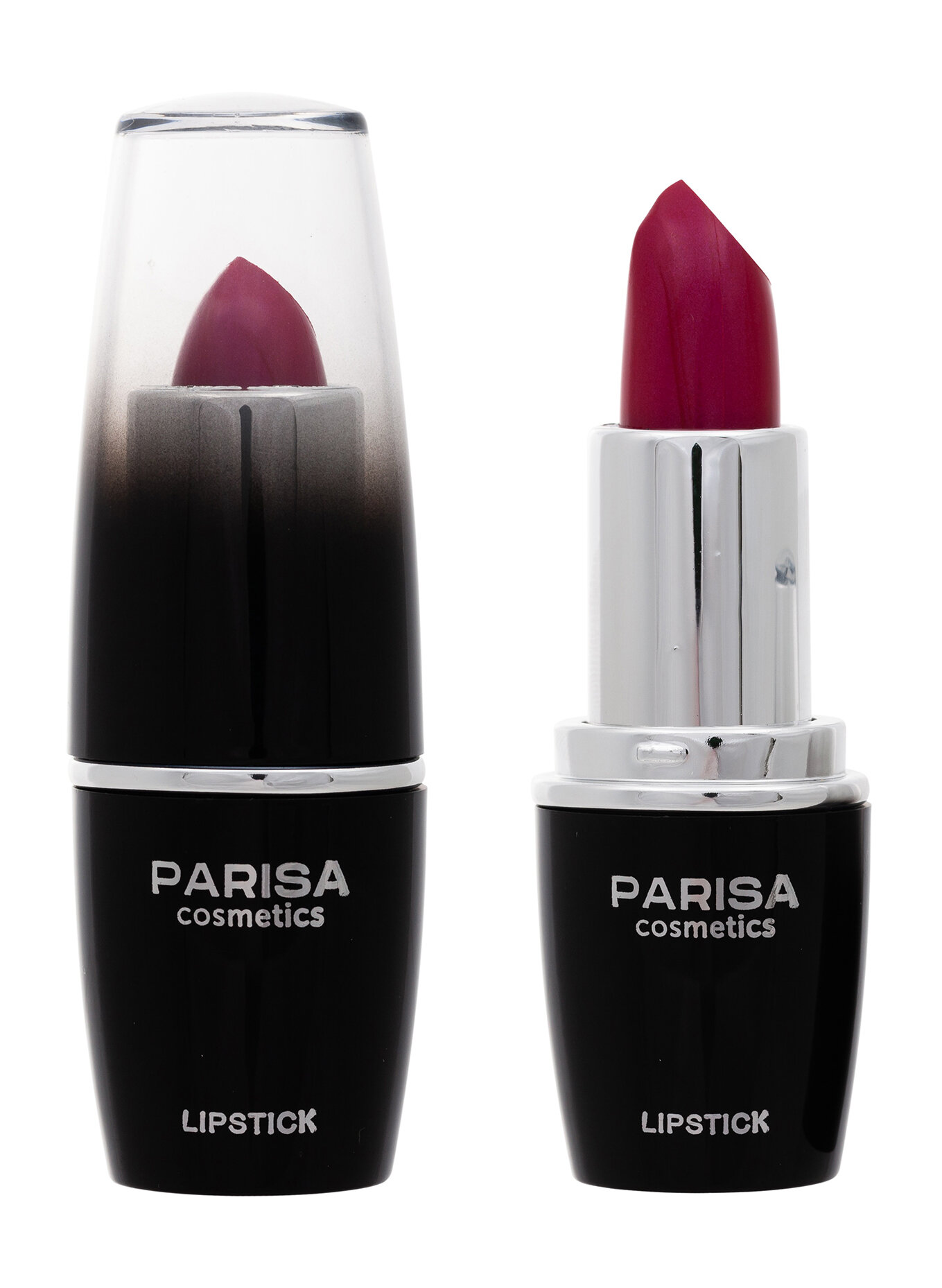 PARISA COSMETICS Помада для губ L-03, 4 г, 01 Перламутровая фуксия