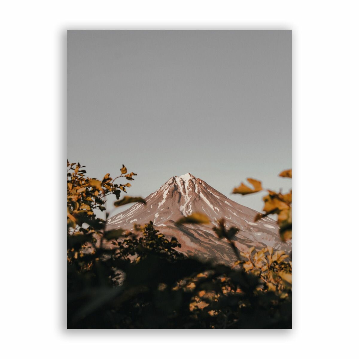 Постер, плакат на бумаге / Природа России - Горы / Размер 40 x 53 см