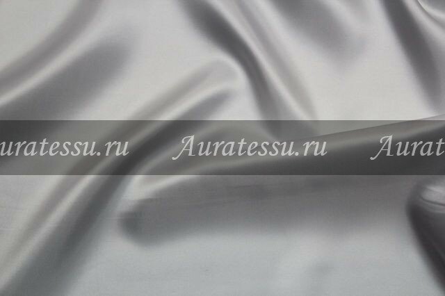 Ткань Подкладочная ткань светло-светло-серая, ш140см, 0,5 м