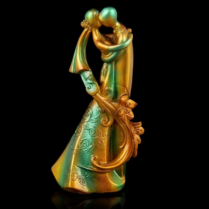 Фигурка полистоун «Влюблённые», 16×8×6 см
