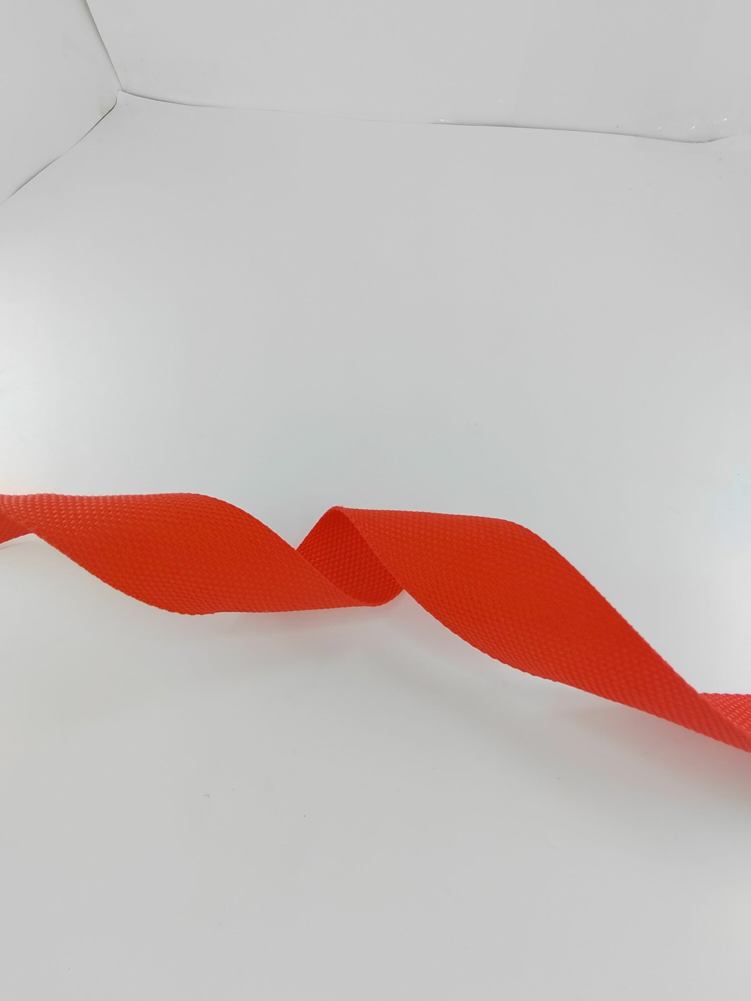 Стропа ременная 38мм, красный 148, длина 10м