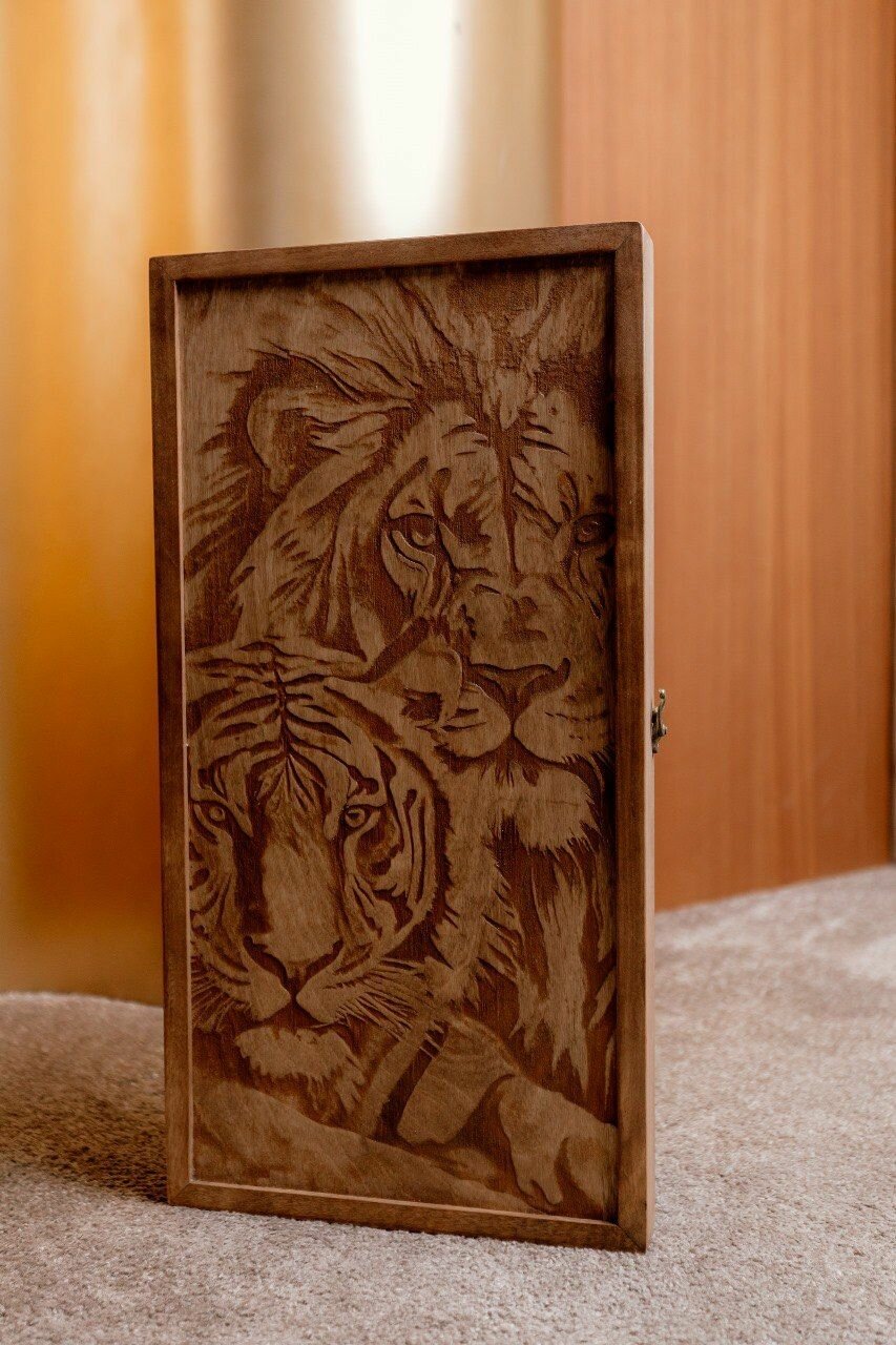 Нарды ручной работы 50*58 см ЛЕВ